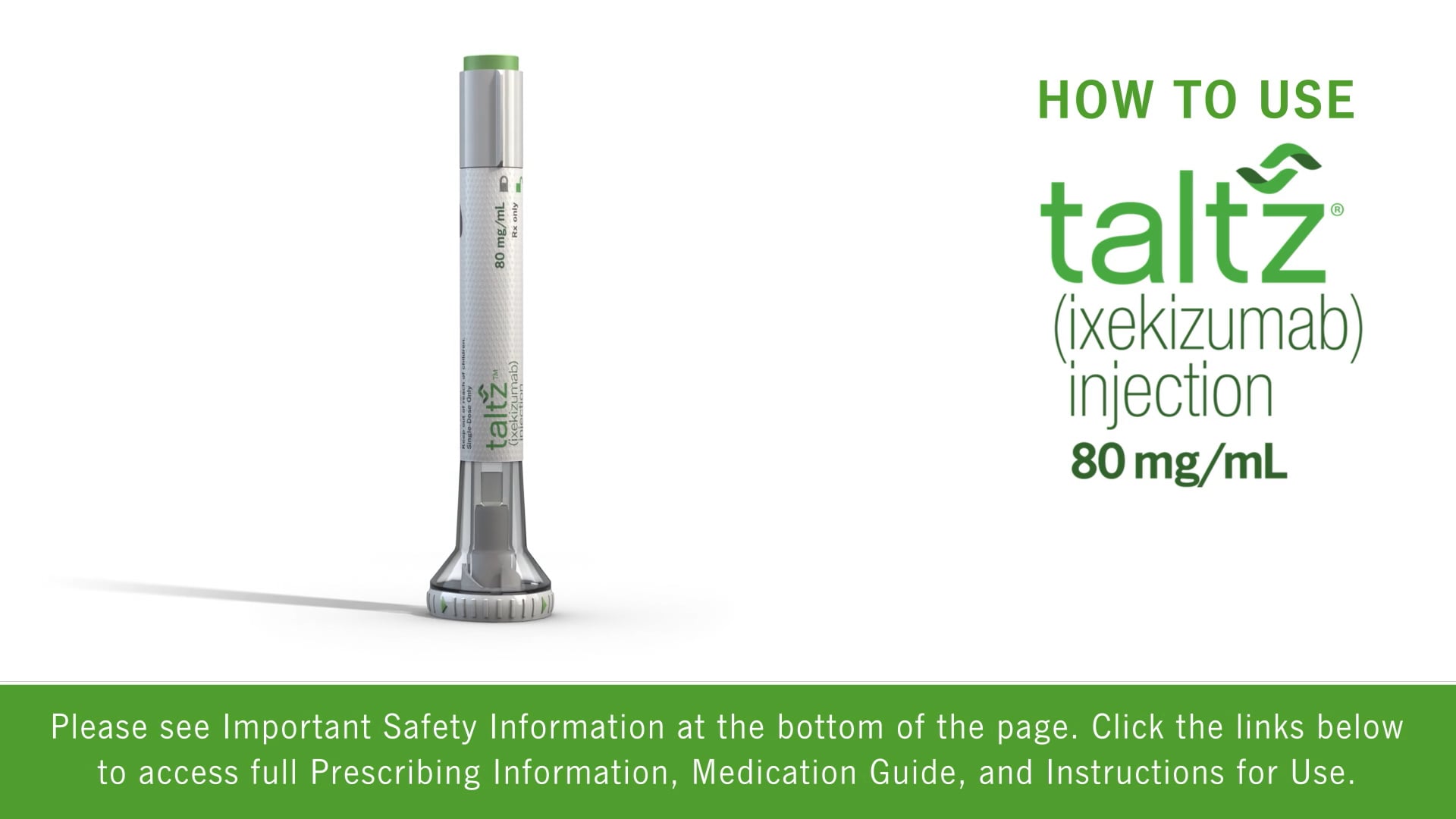 Taltz Injector on Vimeo