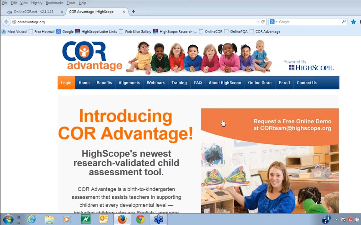 An Introduction To COR Advantage-HD on Vimeo