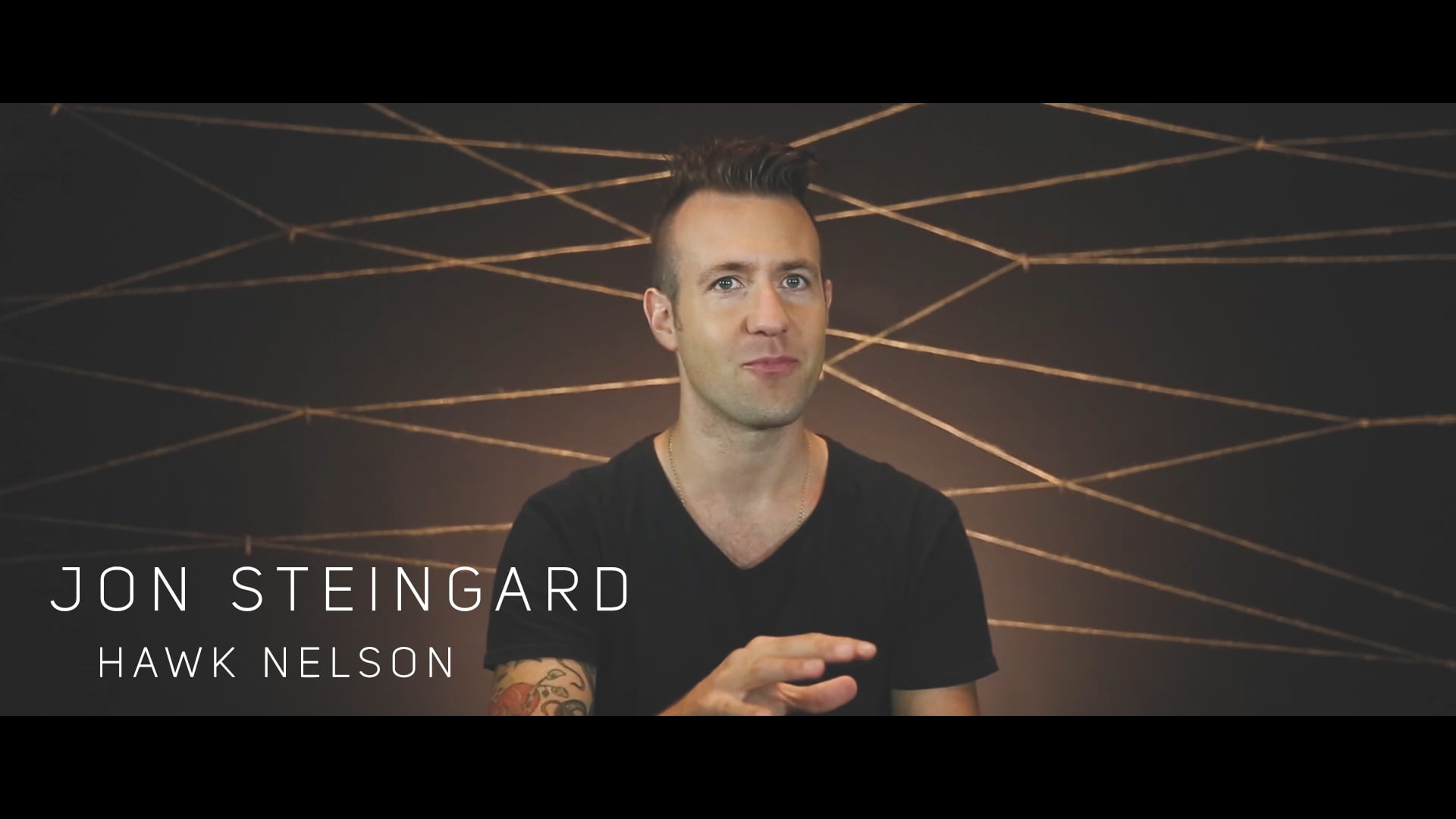 Jon Steingard of Hawk Nelson - "Go After Your Dreams No Matter How Big or Small" on Vimeo