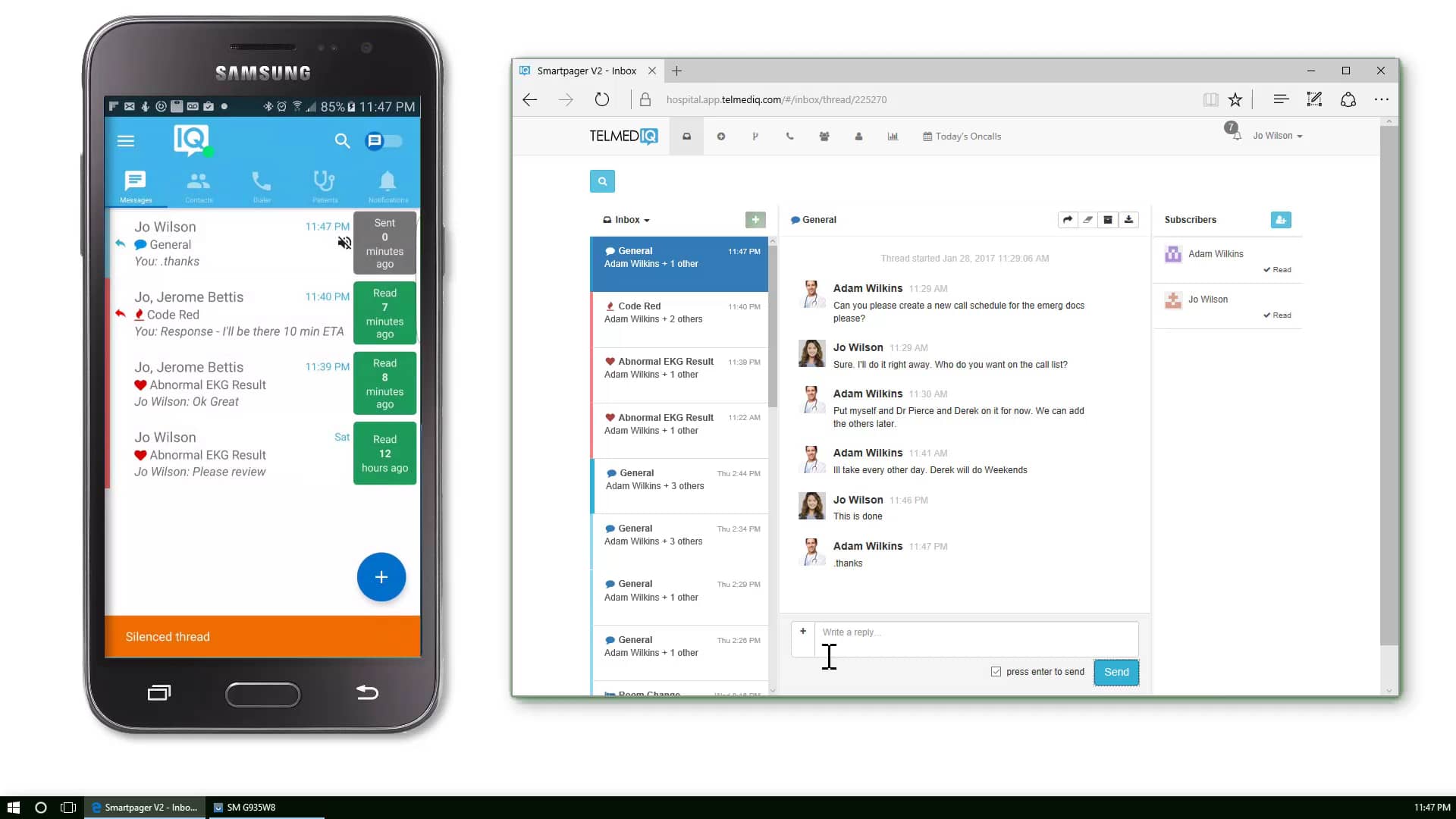 Telmediq Two Way Messaging on Vimeo