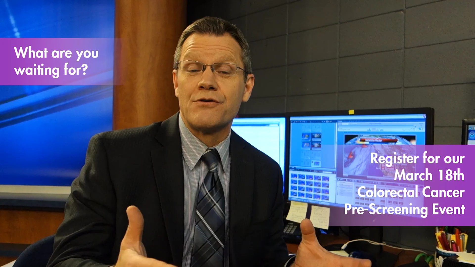 Colorectal Cancer Pre-Screening Event - Monty Webb from KNDU