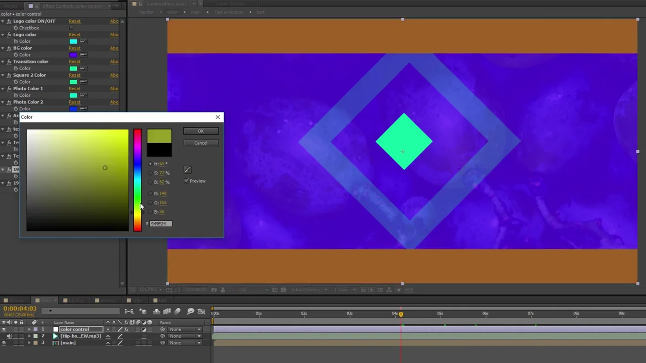 Preloader Square Logo Reveal After Effects Templates on Vimeo