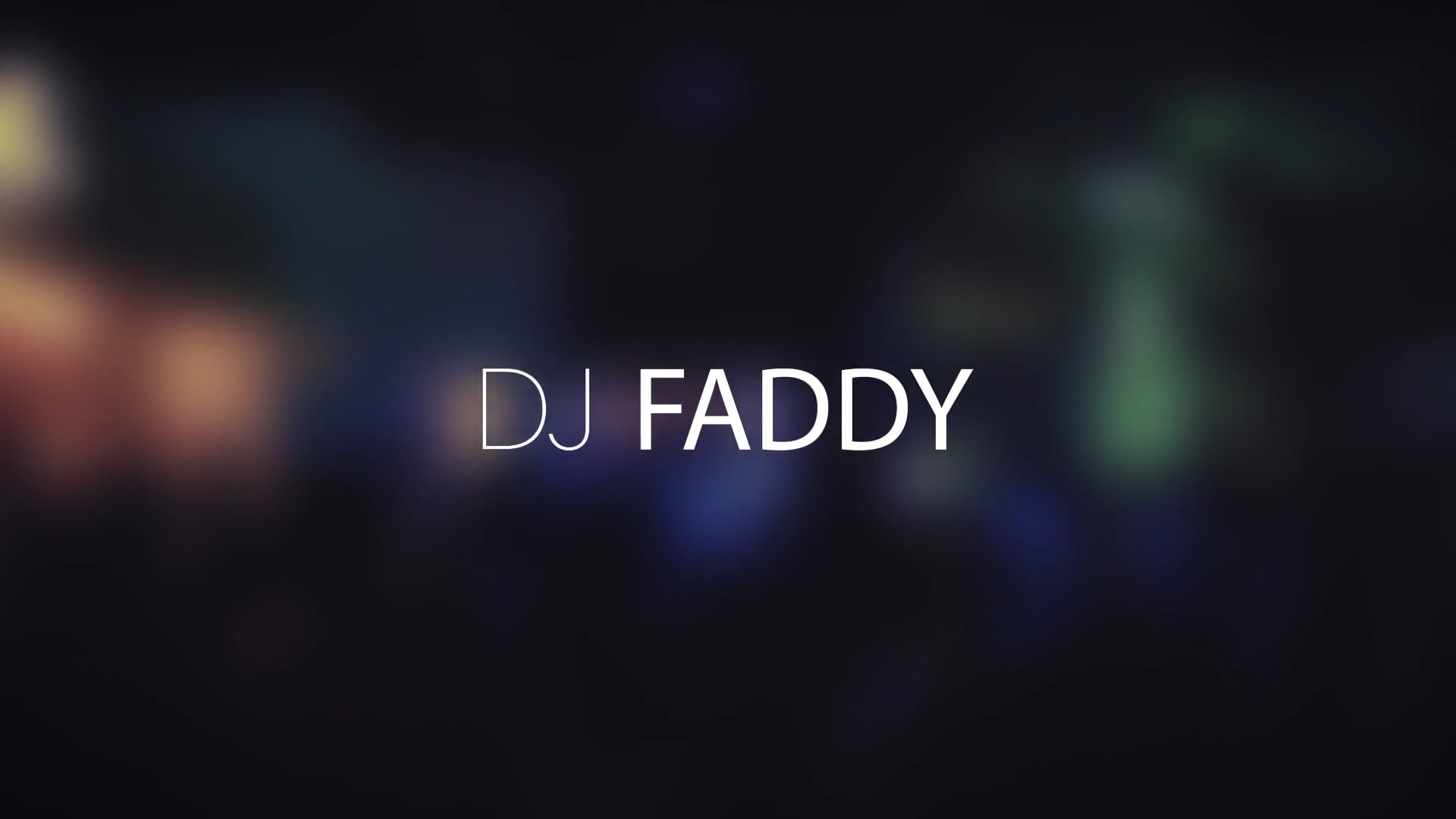 DJ FADDY LIVE on Vimeo
