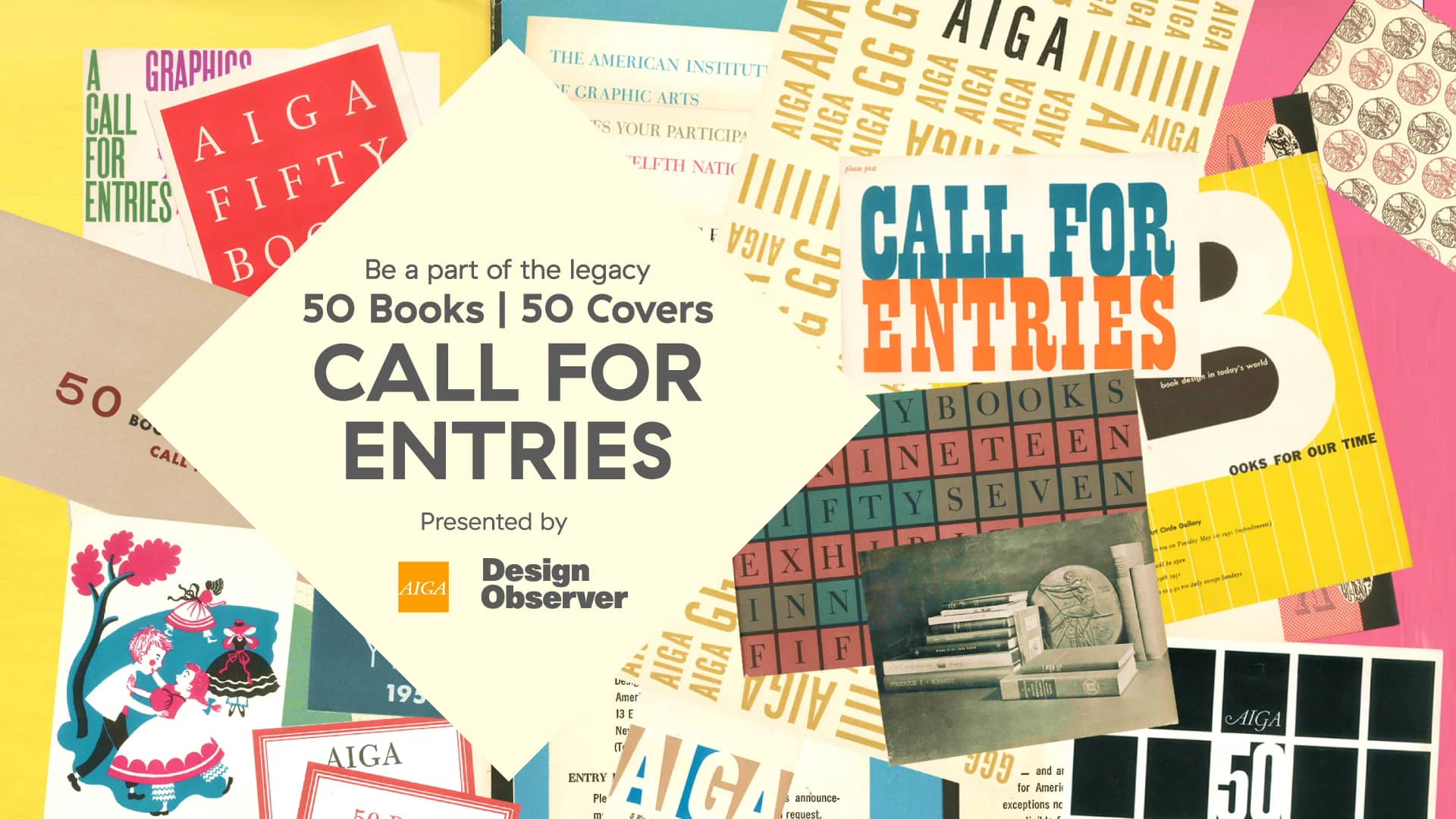 Call for Entries: 50 Books | 50 Covers on Vimeo