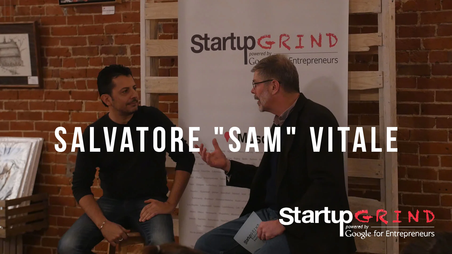 Startup Grind Muscatine - Salvatore "Sam" Vitale on Vimeo