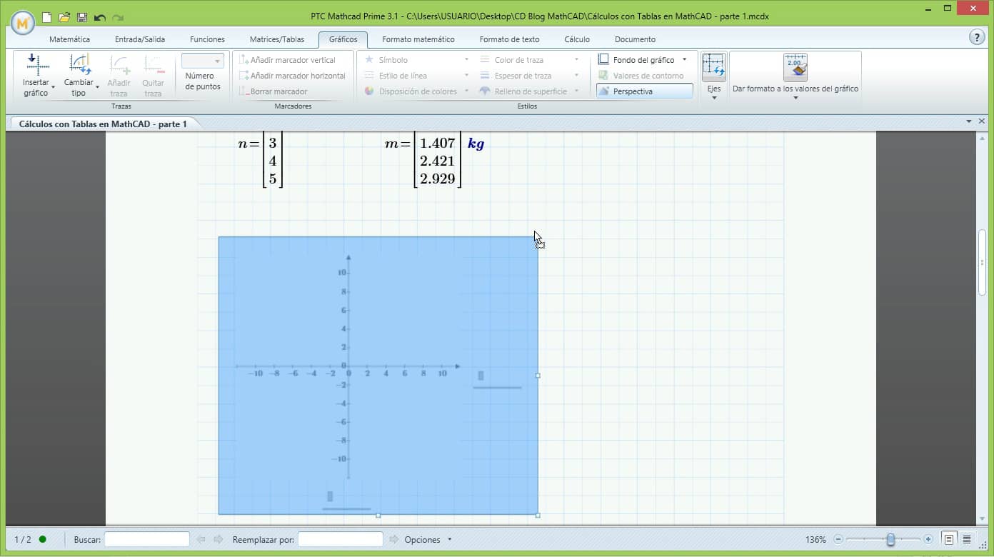 Calculos con Tablas en MathCAD - parte 1 on Vimeo
