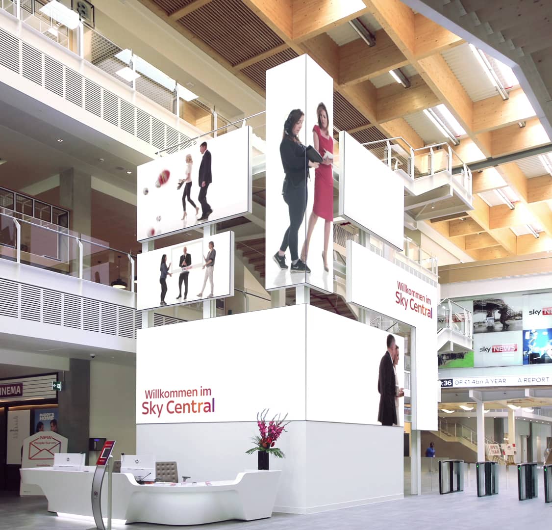 Welcome to Sky Central video wall installation on Vimeo