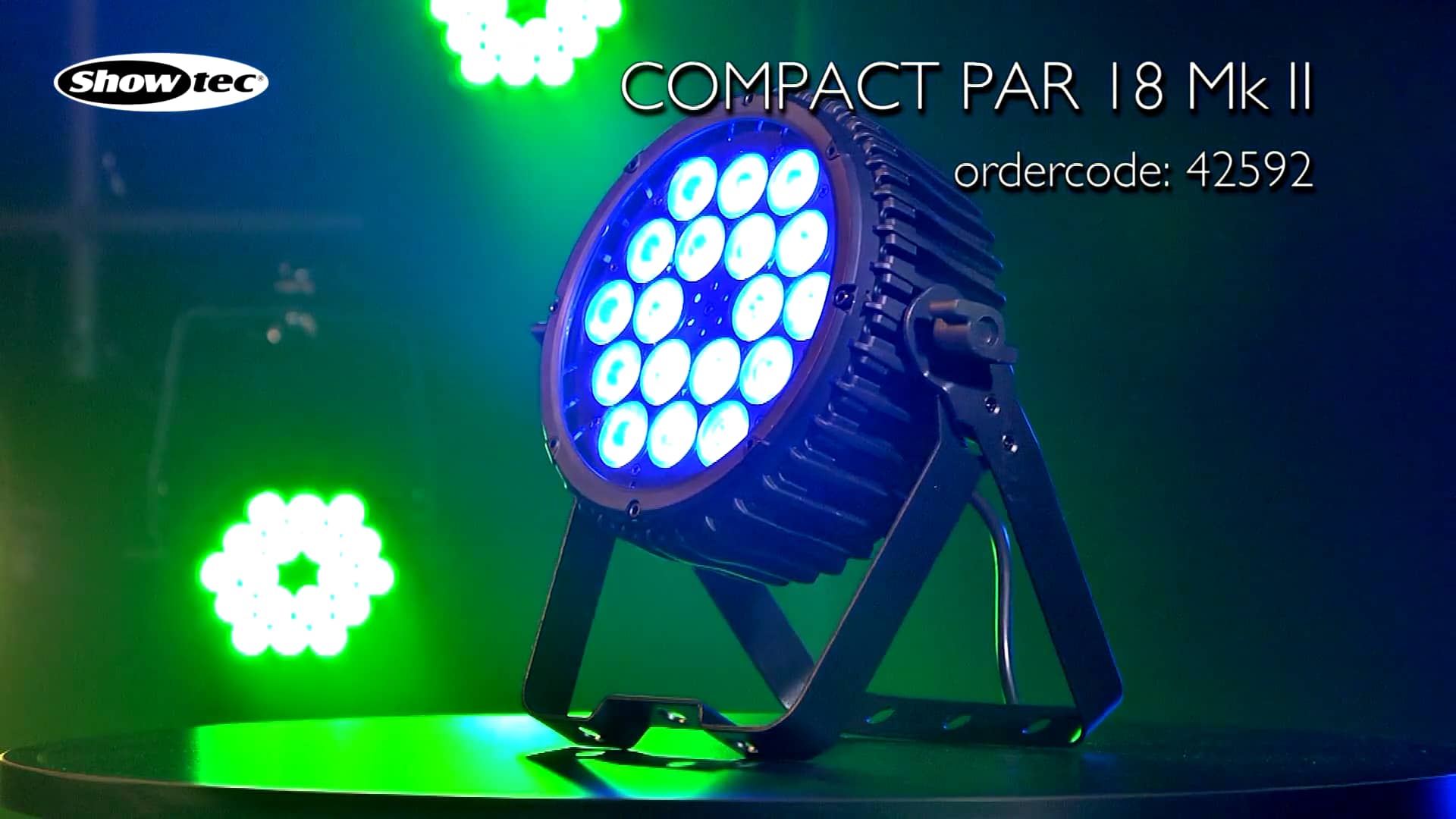 Showtec Compact Par 18 MKII. Productcode: 42592. on Vimeo