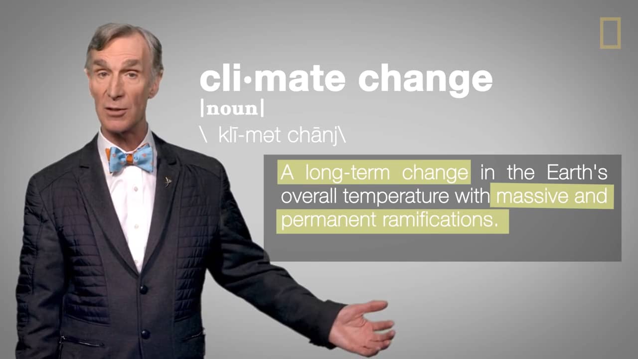 Climate Change 101 with Bill Nye | National Geographic on Vimeo