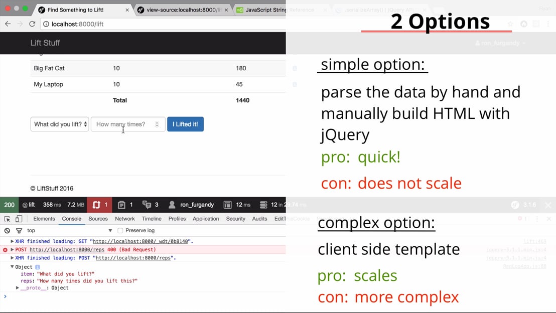 Handling Json Validation Errors Javascript For Php Geeks Symfonycasts
