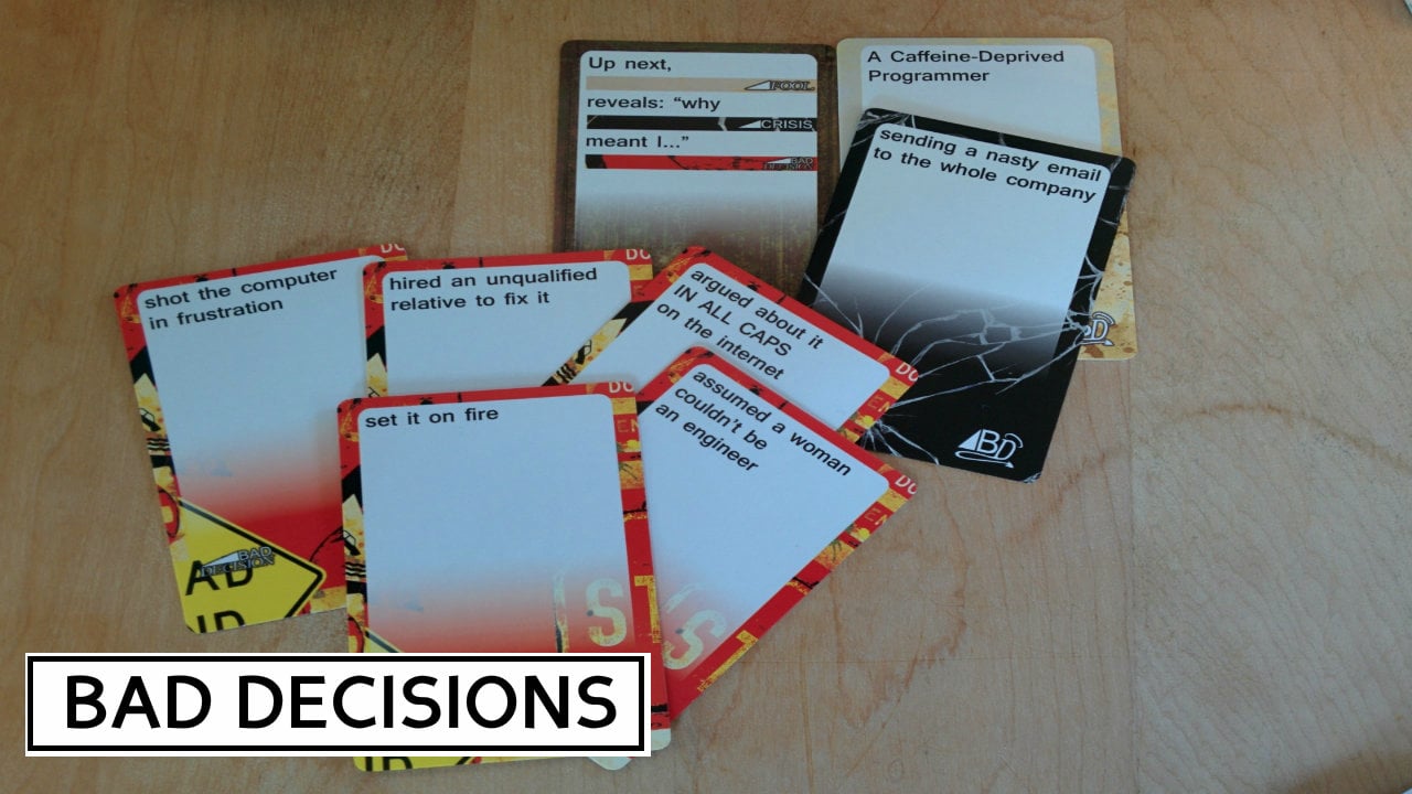 Bad Decisions - Hilarious Card Game and App | NewsWatch Review on Vimeo