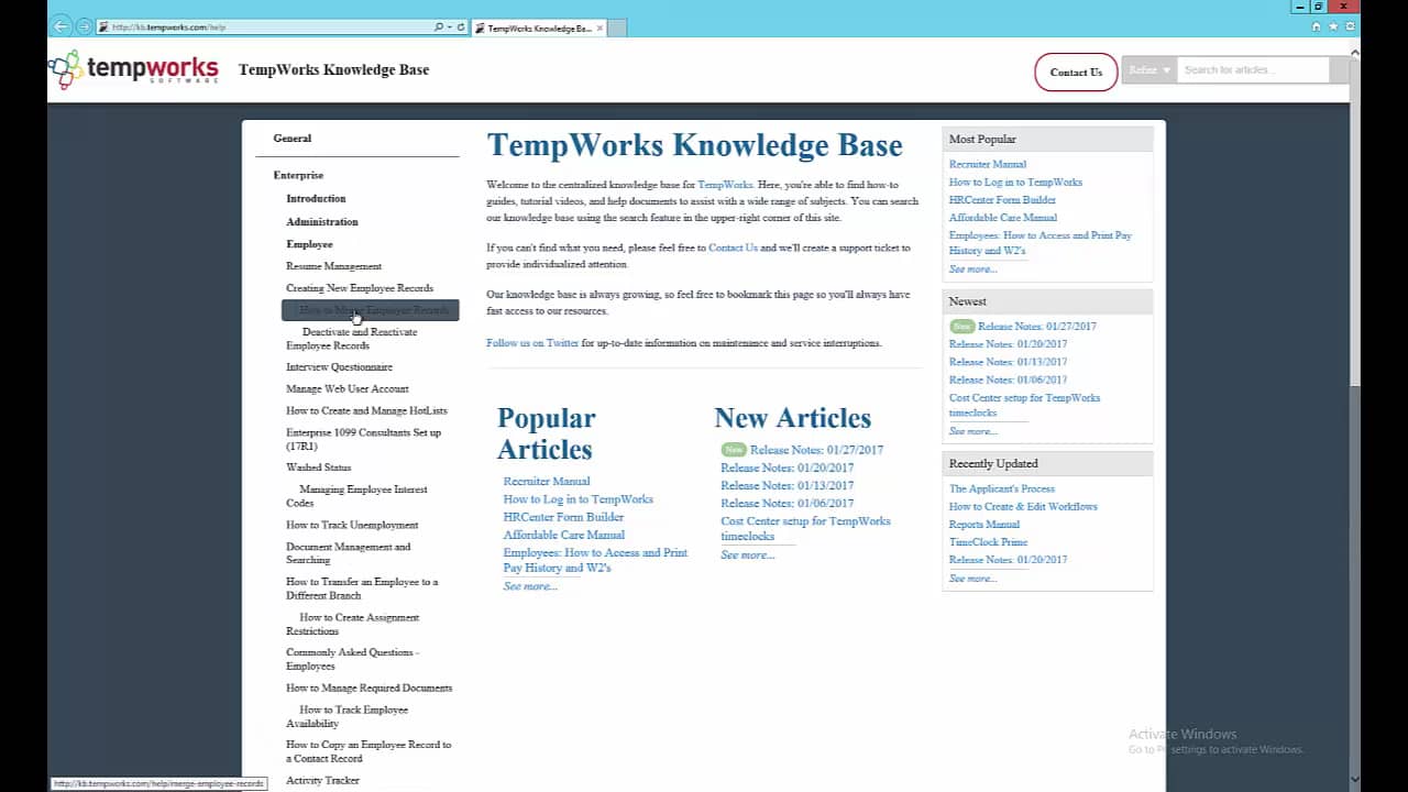 TempWorks Overview Training on Vimeo