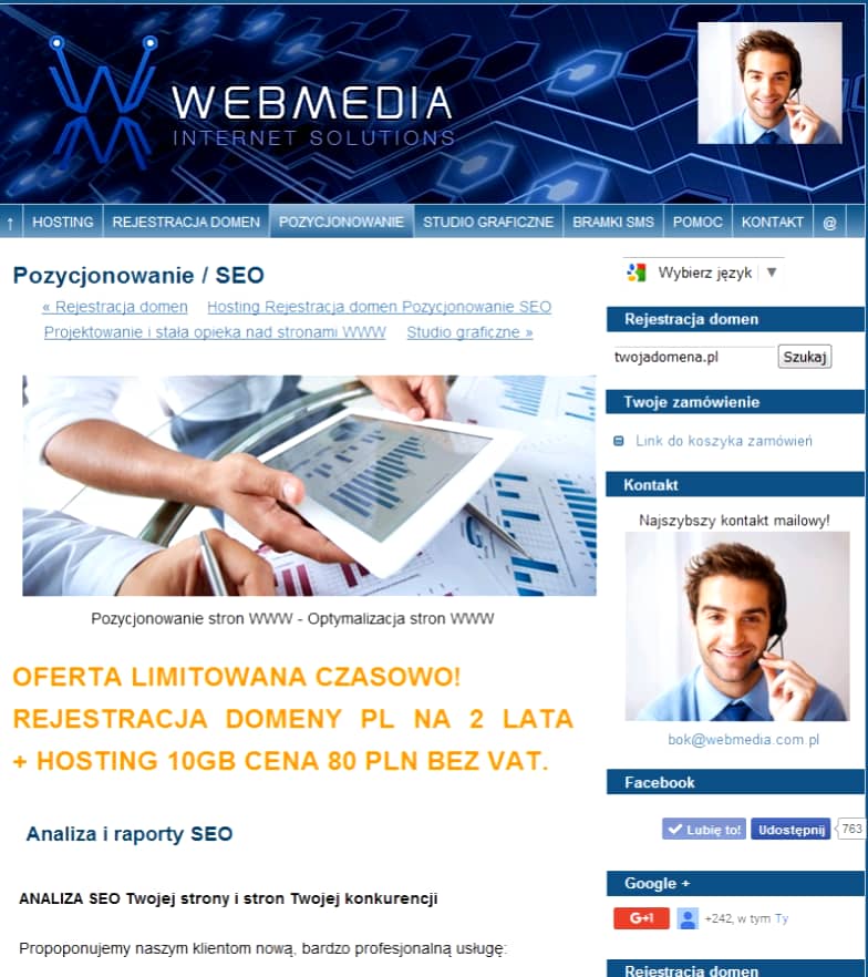 POZYCJONOWANIE STRON INTERNETOWYCH on Vimeo