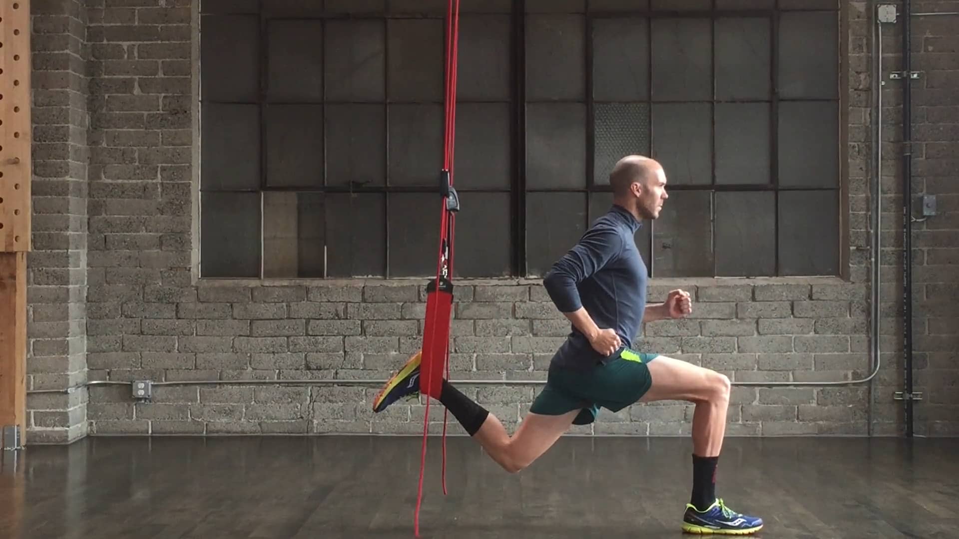 Baseline Split Stance Squat Progression | RunCadence on Vimeo