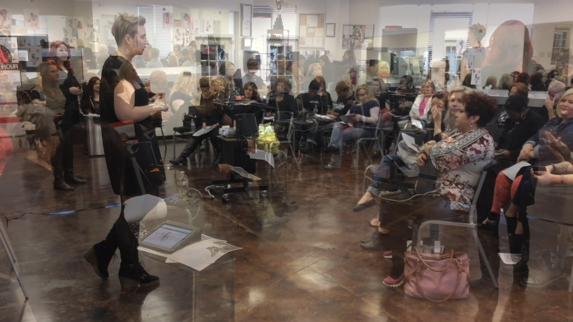 WELLA TrendVision 2017 training class Ogle School on Vimeo
