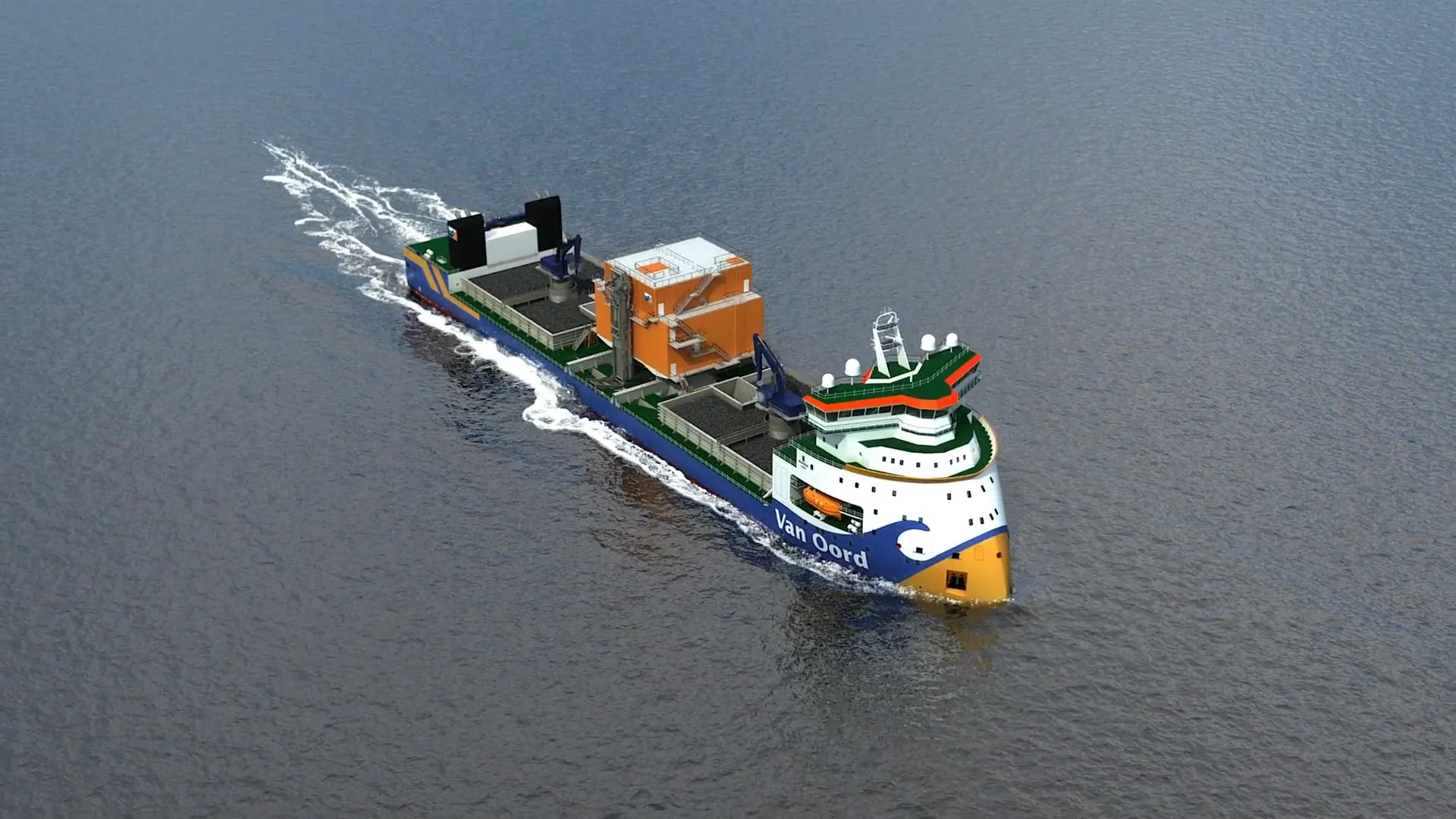 How does it work? - Subsea rock installation vessel Bravenes on Vimeo