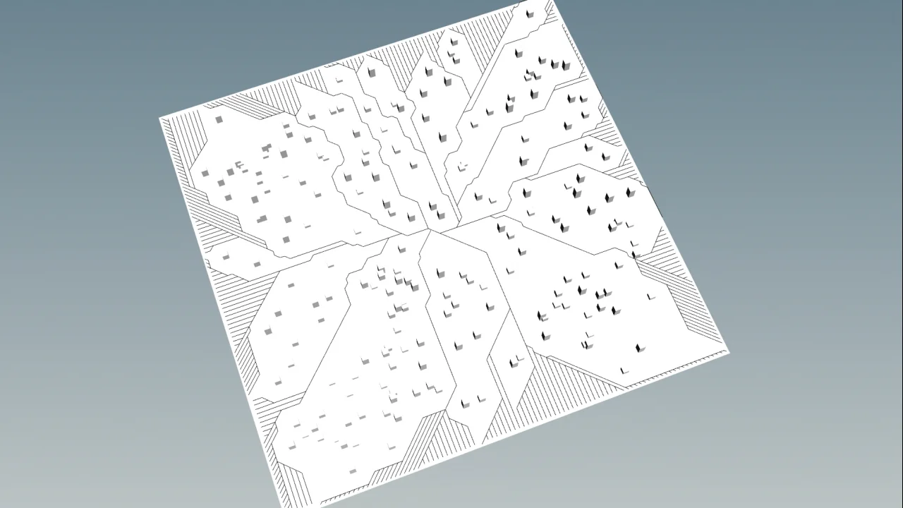 Houdini - Circuit Pattern Avoidance (scene file) on Vimeo