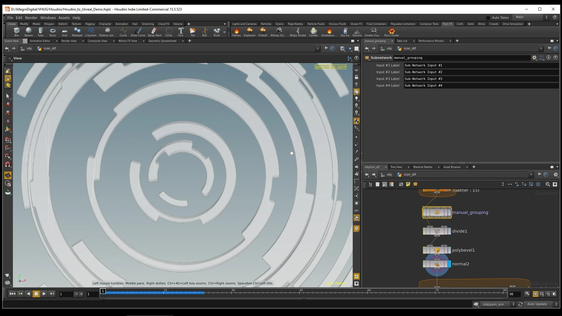 05. Creating Geometry and Animating in Houdini - Learn How to Craft ...