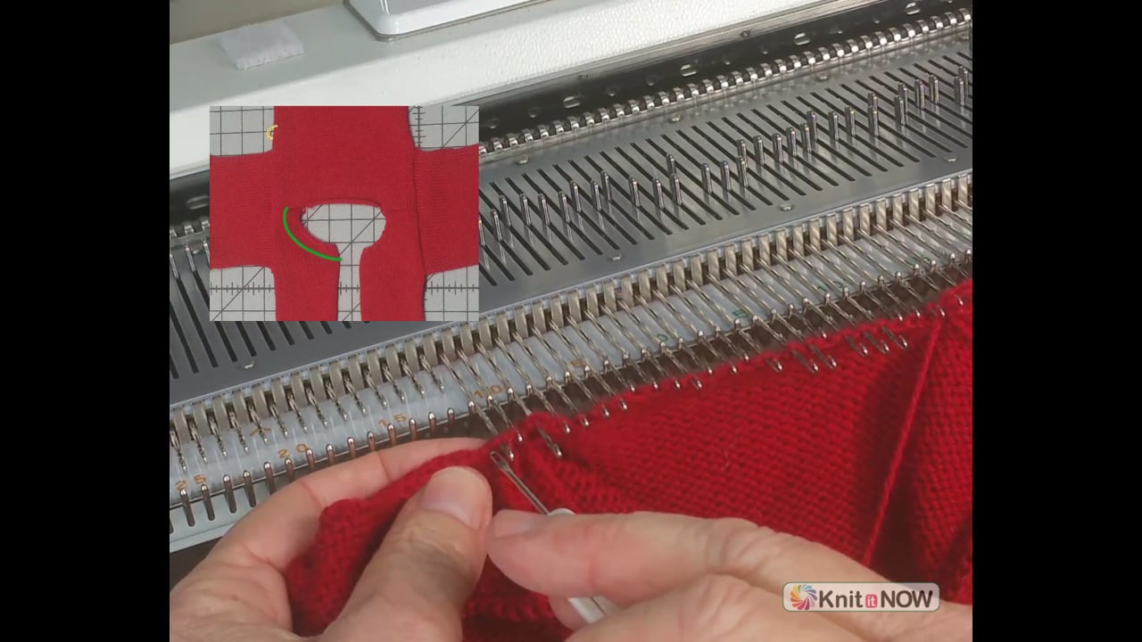 Add a Hood to Any Sweater | Machine Knitting Tutorial