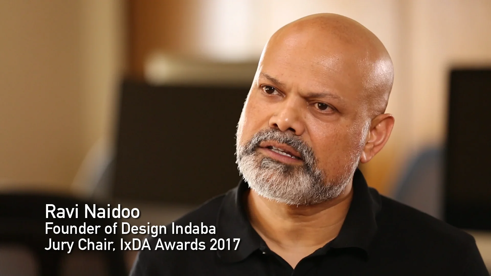 IxDA Awards 2017 - Welcome from Ravi Naidoo, Jury Chair on Vimeo