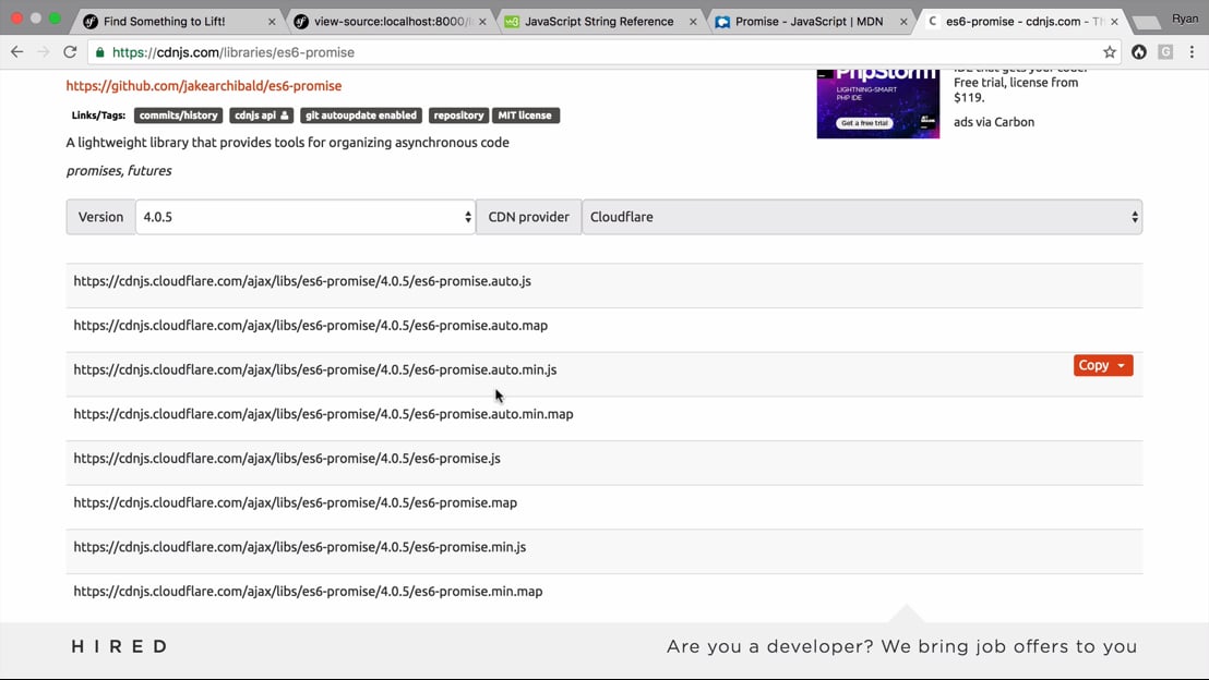 Making And Keeping A Promise Javascript For Php Geeks Symfonycasts