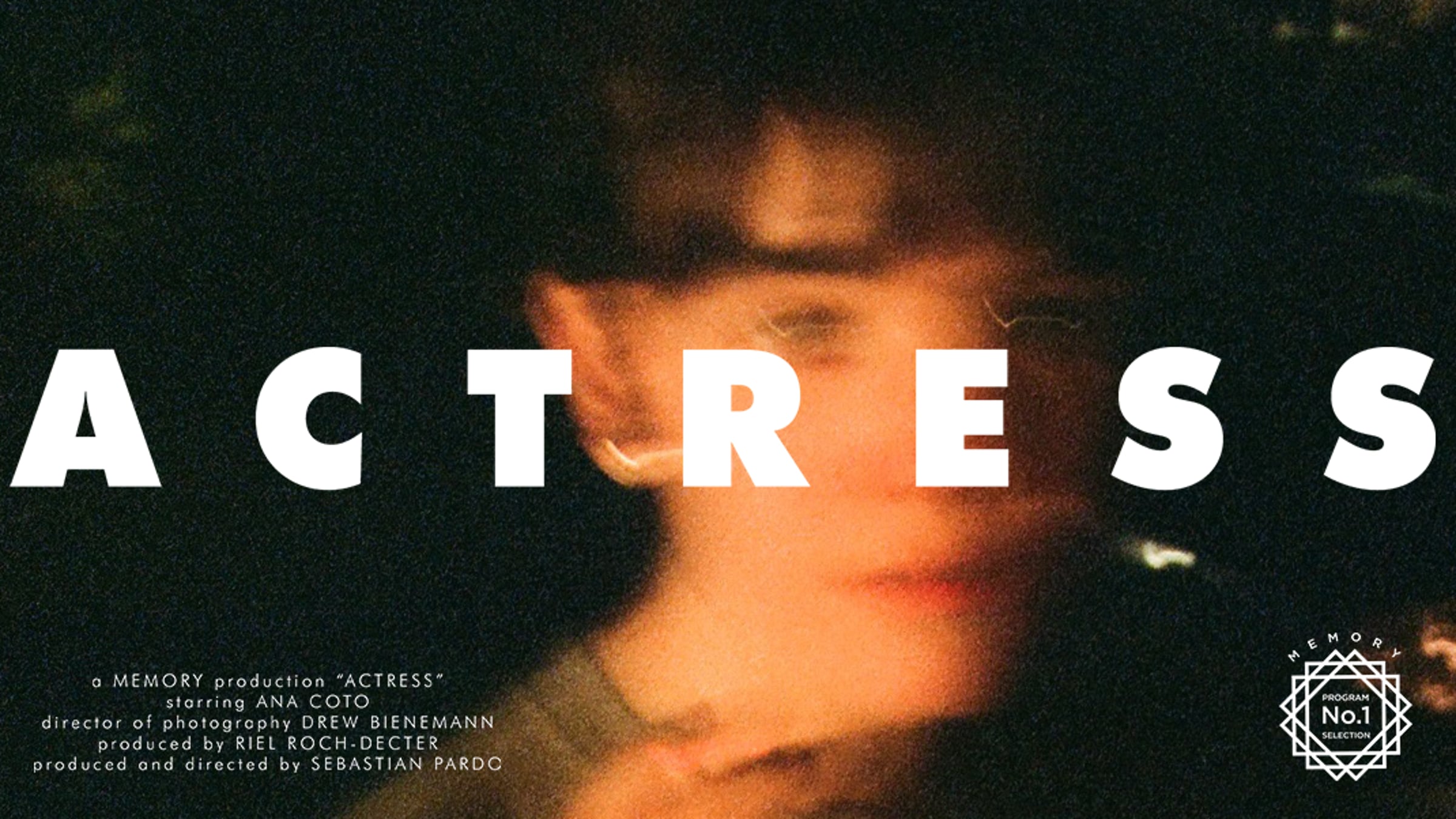 ACTRESS a film by Sebastian Pardo