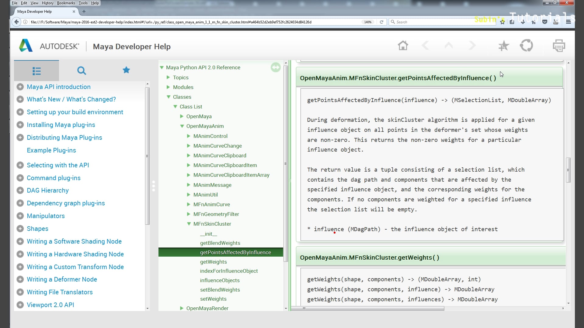 Transfer the Skincluster weights to Cluster in Maya 2016 using Maya ...