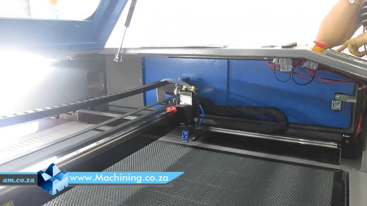 Machining Video: CO2 Laser Alignment Training, Align Three Mirrors and ...