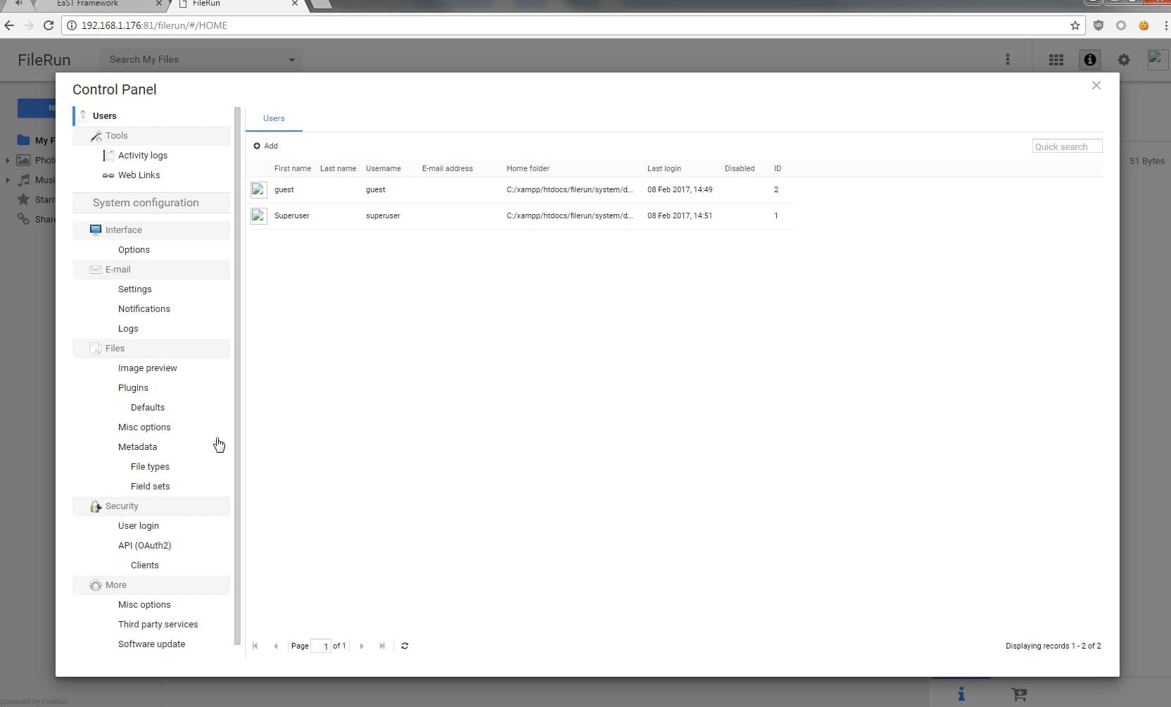 FileRun Self-hosted Google Drive alternative SQLI vuln [0-day] on Vimeo