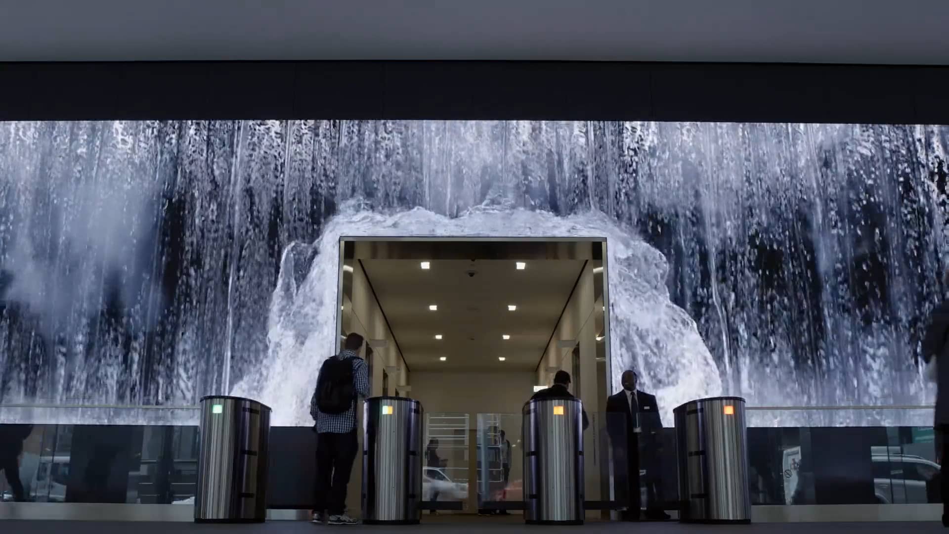 Salesforce West Lobby Pixelscape on Vimeo