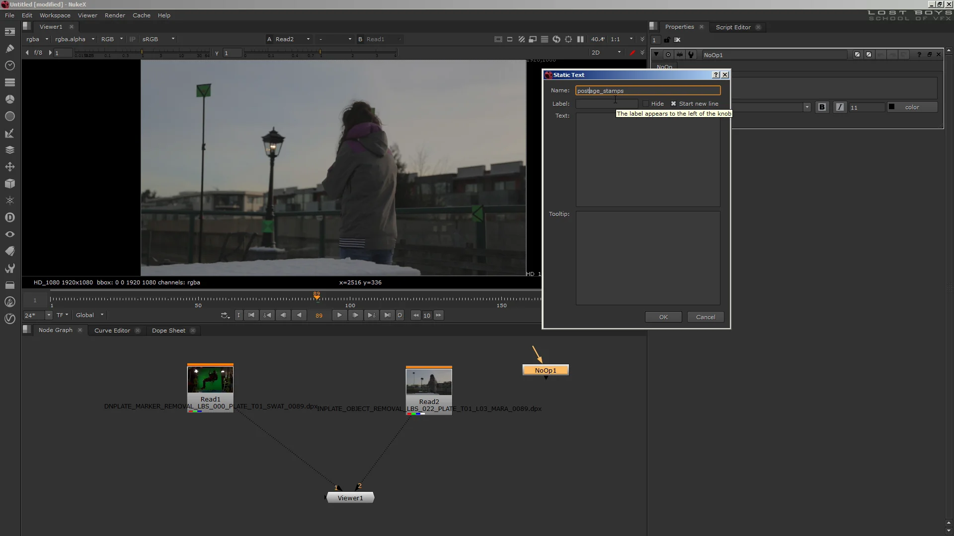 Free - Nuke - Python - Turn on/off All Postage Stamp Preview in Read Nodes on Vimeo