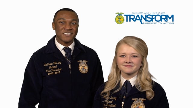 National FFA Members to Celebrate National FFA Week