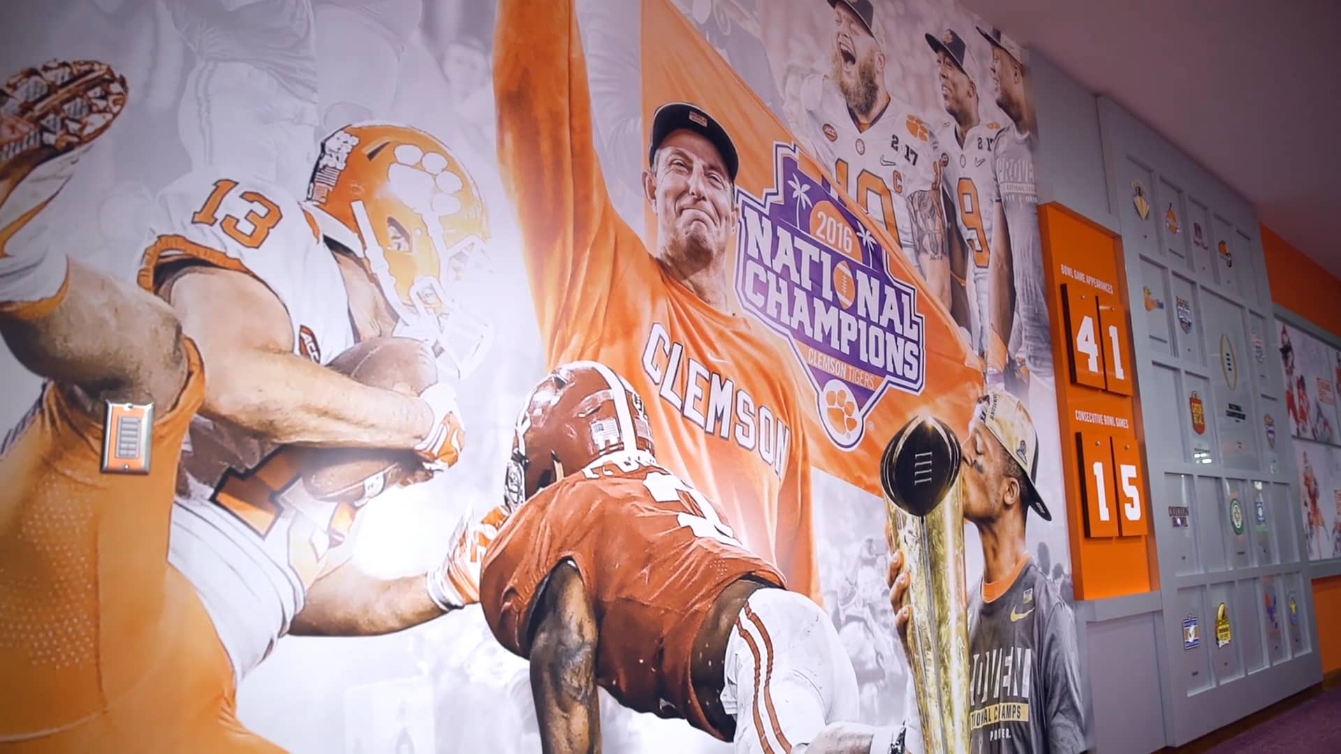 Clemson Football Operations Center - First Look on Vimeo