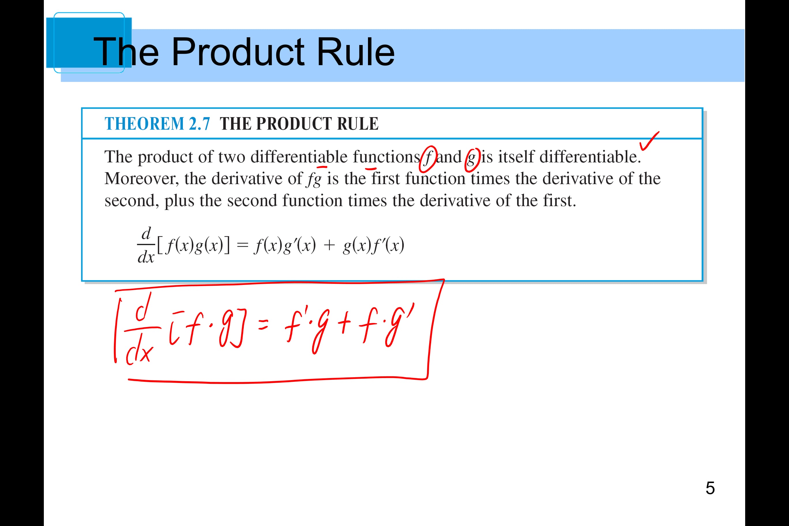 Section 3.4 Product and Quotient Rules and Higher-Order Derivatives on ...
