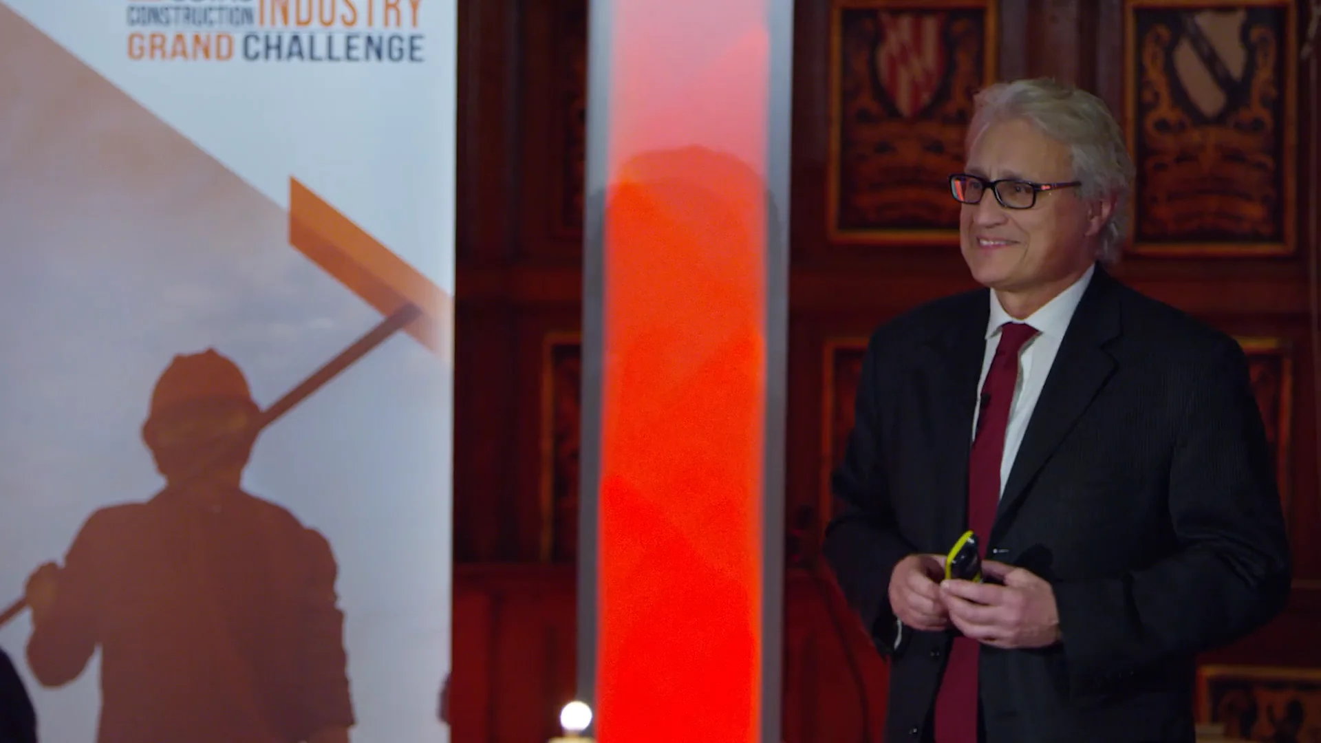 Larry Sullivan at COINS Grand Challenge Awards Ceremony
