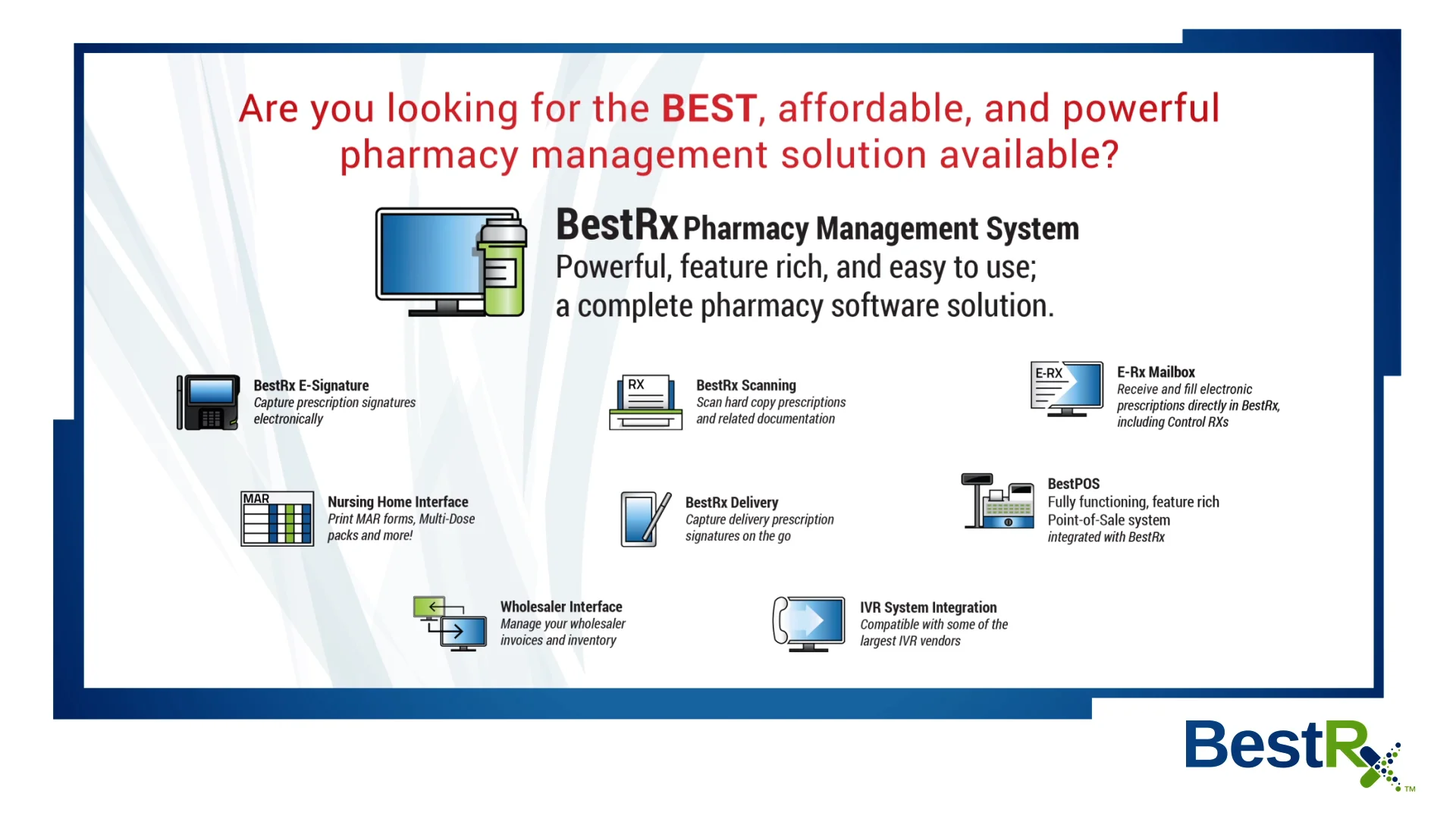 BestRx | Pharmacy Management System | 2017 Pharmacy Platinum Pages on Vimeo