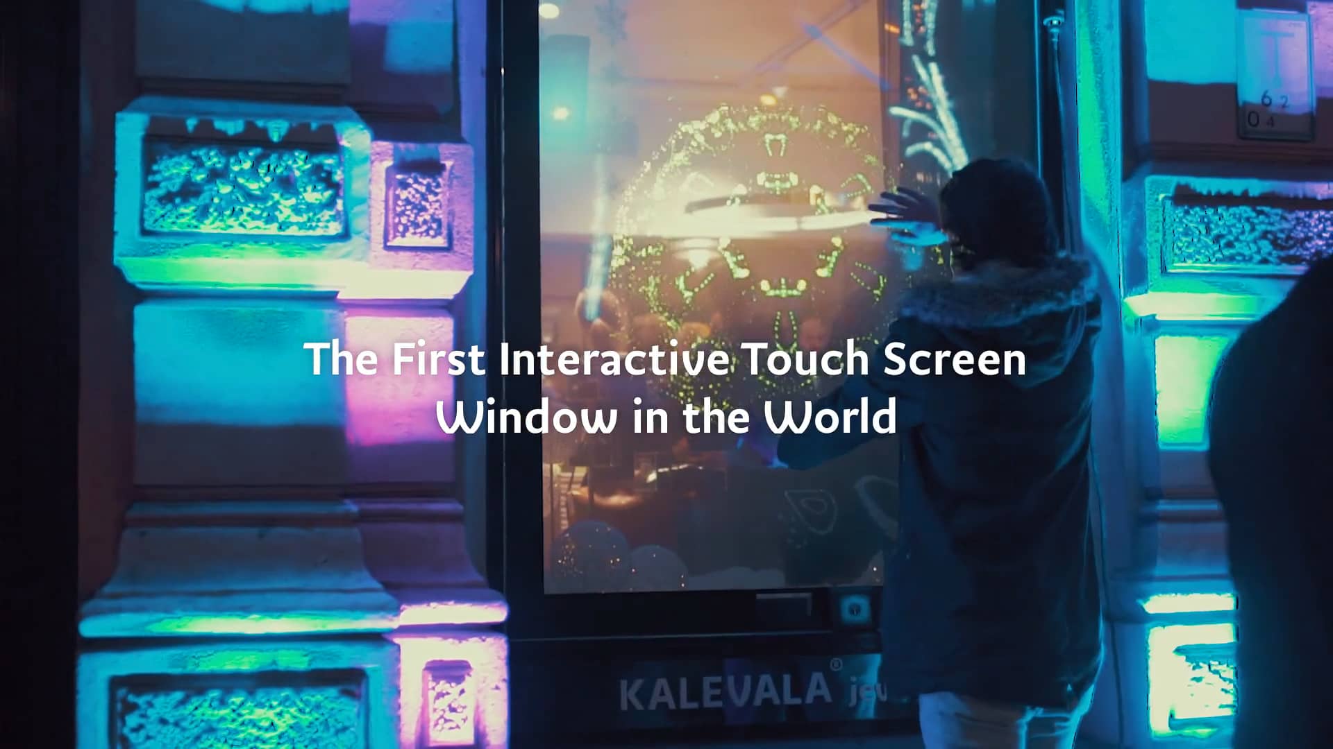 World's first interactive touch window on Vimeo
