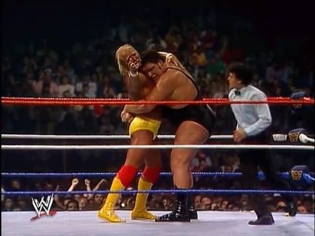 33 Moments Until WrestleMania: Hulk Hogan vs. Andre the Giant ...