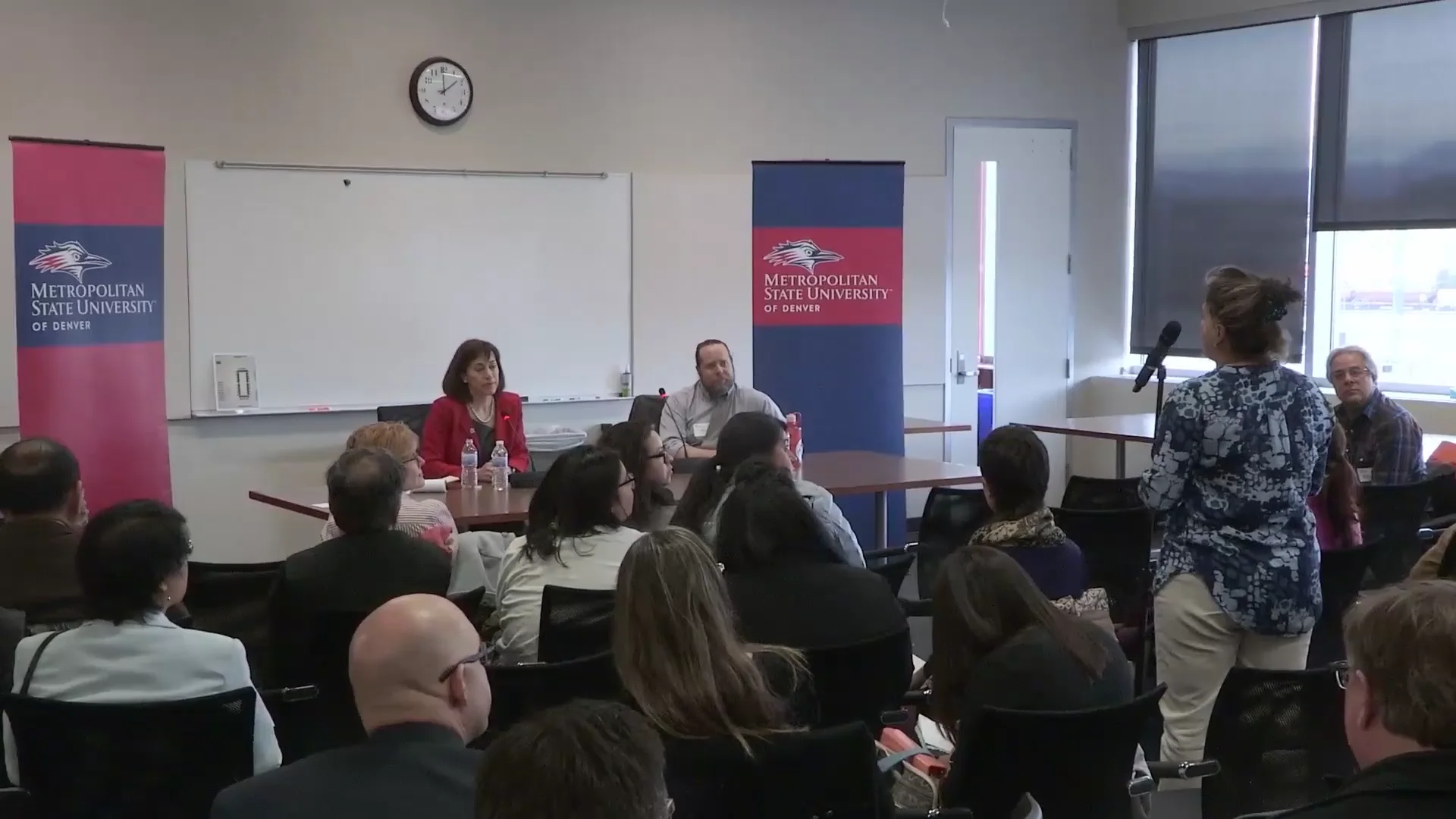 Incoming MSU Denver President Janine Davidson meets with faculty on Vimeo