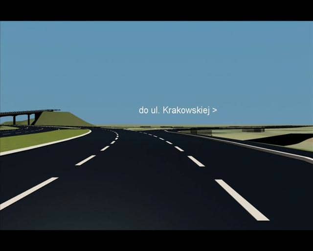 Animacja drogi obwodowej miasta Przemyśla | Animation peripheral roads ...