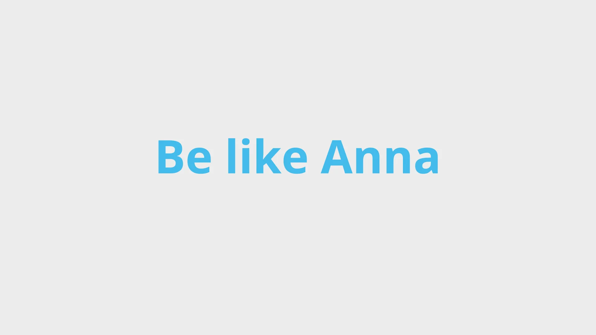 KDS: Goodbye Admin, Hello Life. Be like Anna. on Vimeo