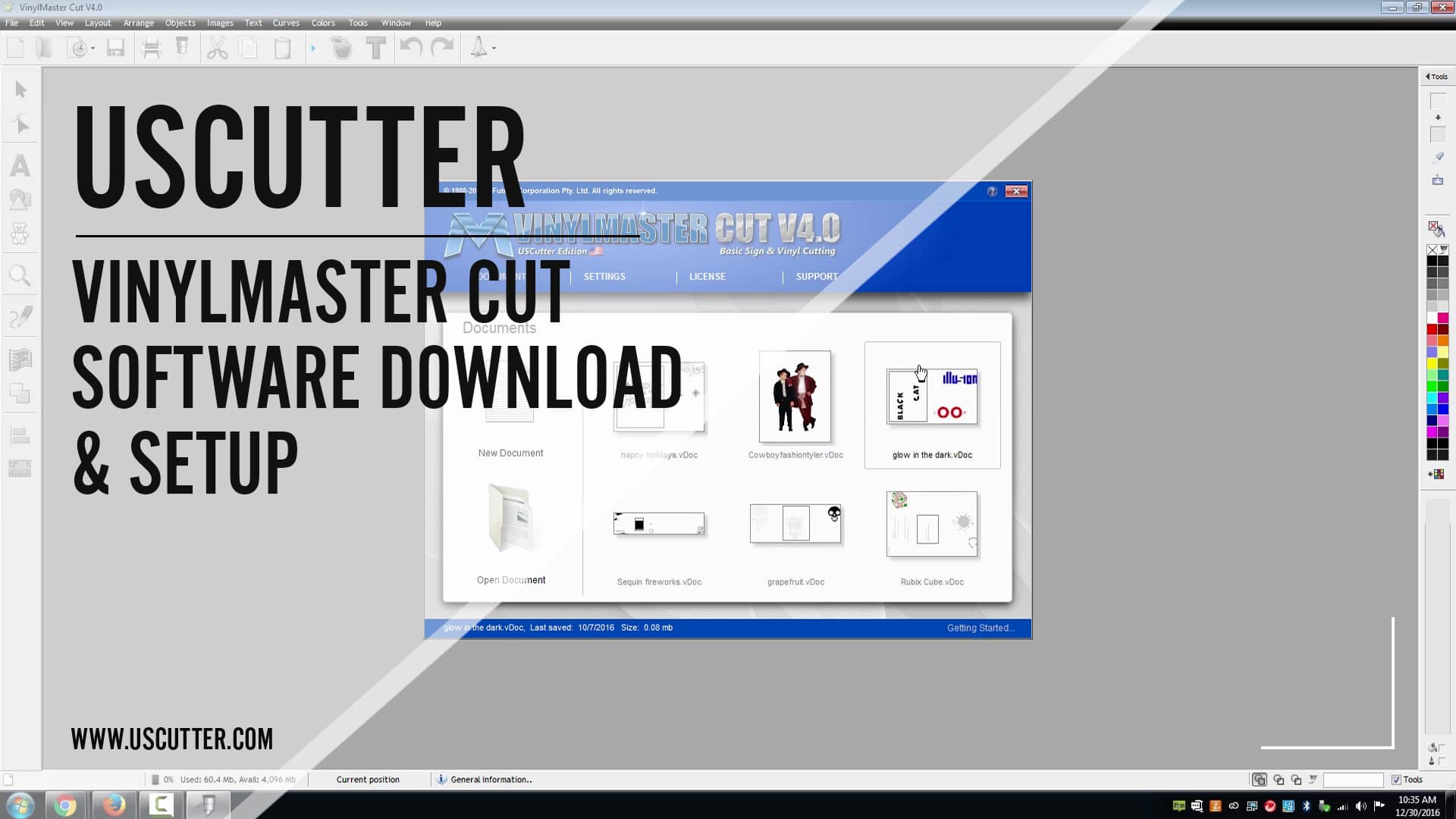 USCutter Vinylmaster Cut Software Download & Setup on Vimeo