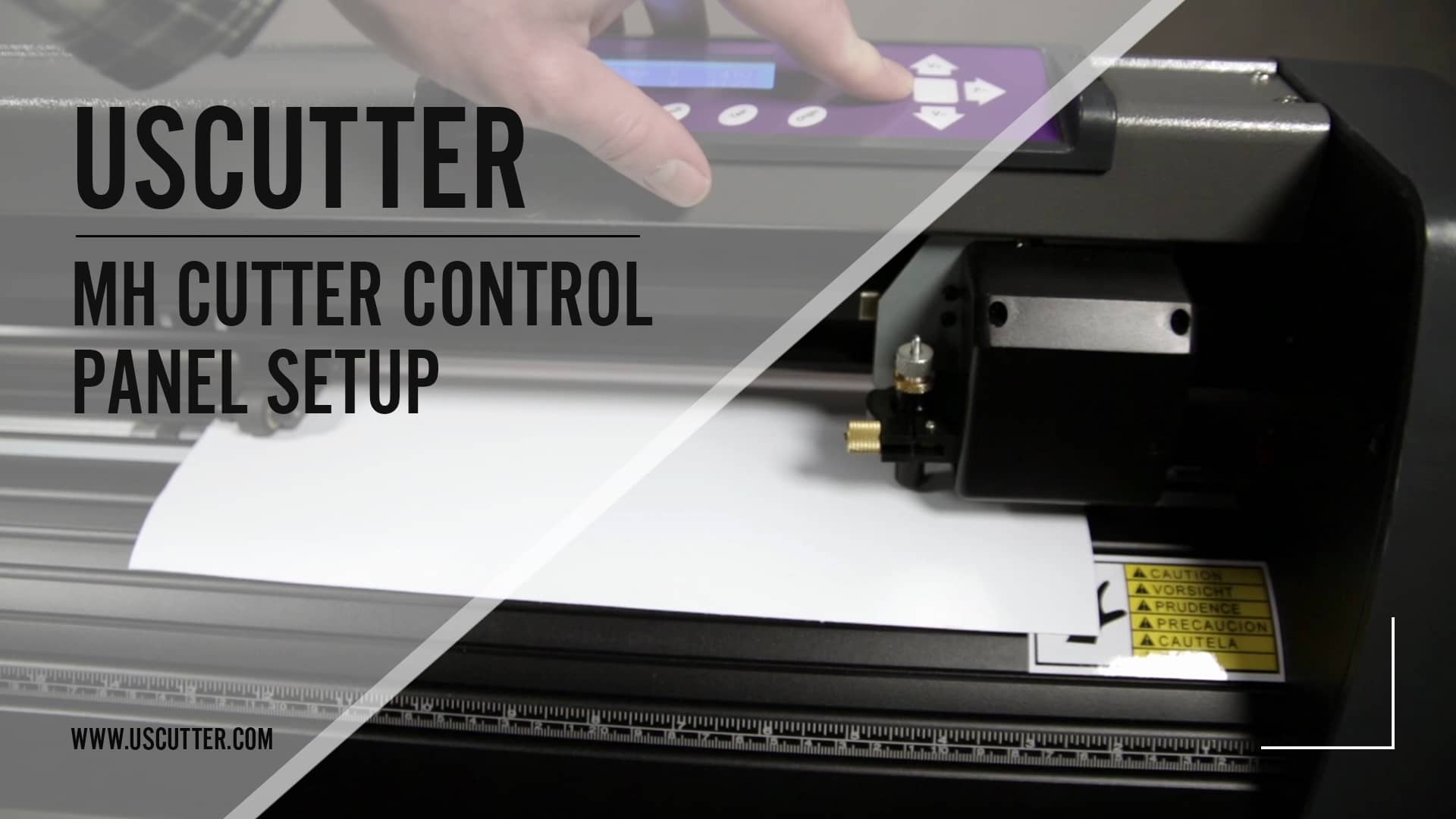 MH Cutter Control Panel Setup on Vimeo