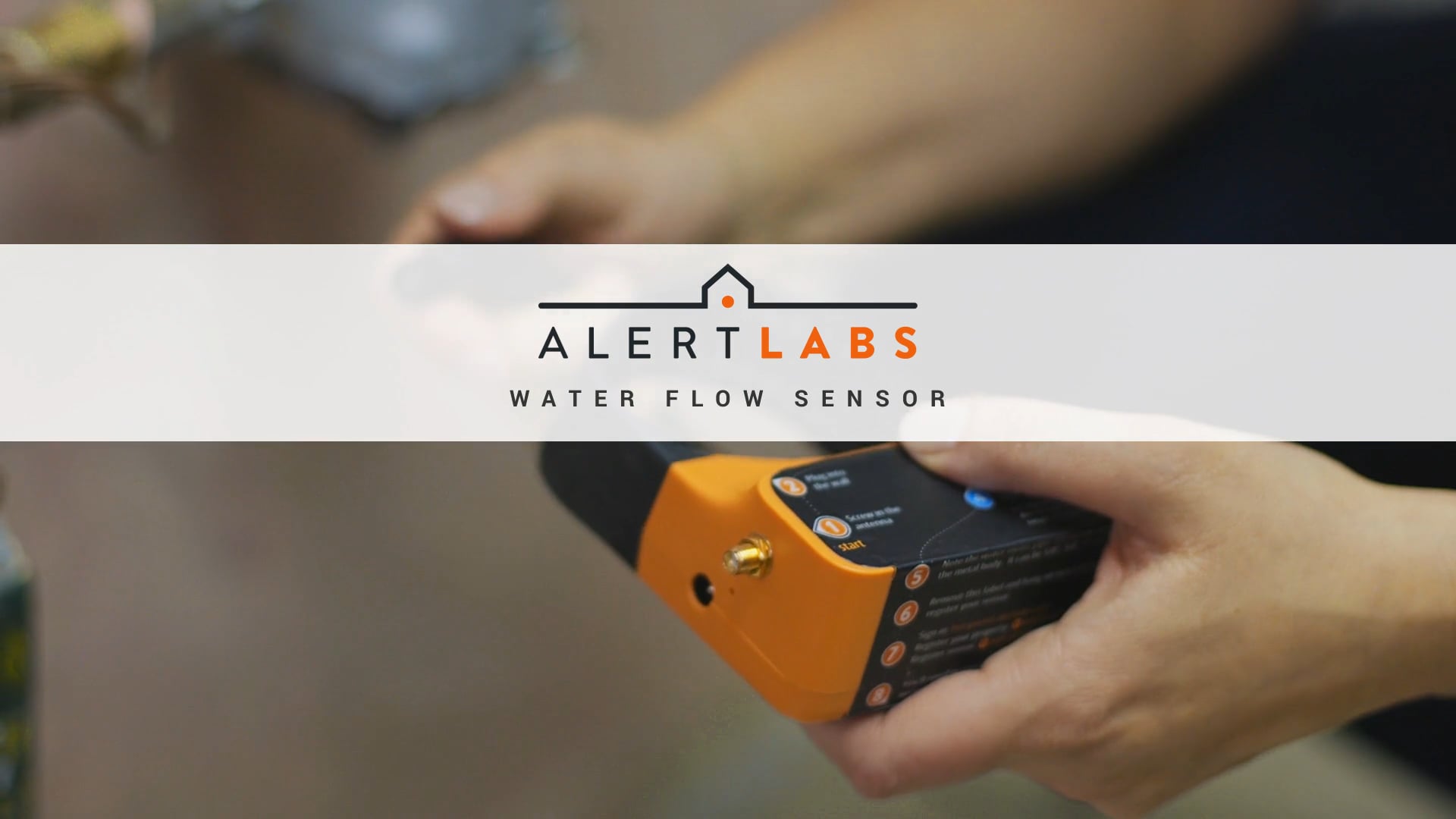 Alert Labs: Flowie Water Sensor on Vimeo