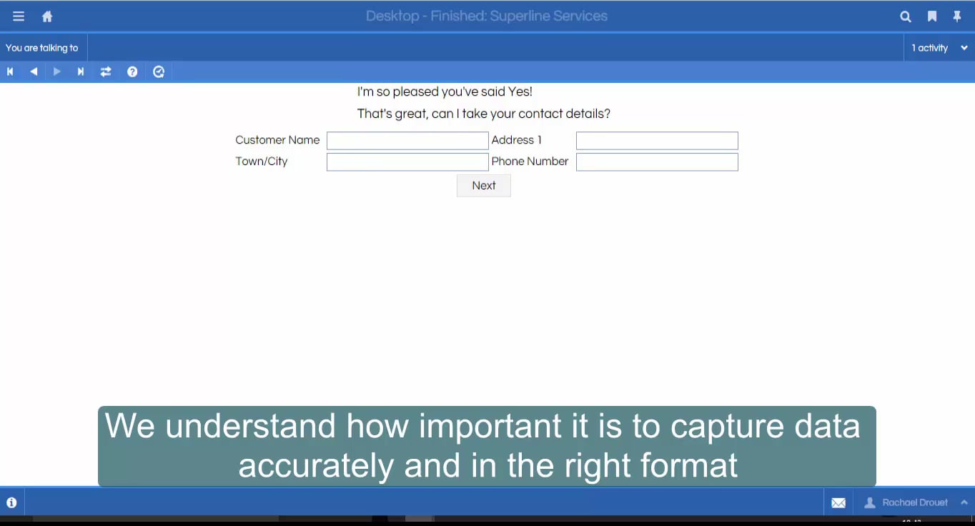 Snippets: Validation with captions on Vimeo