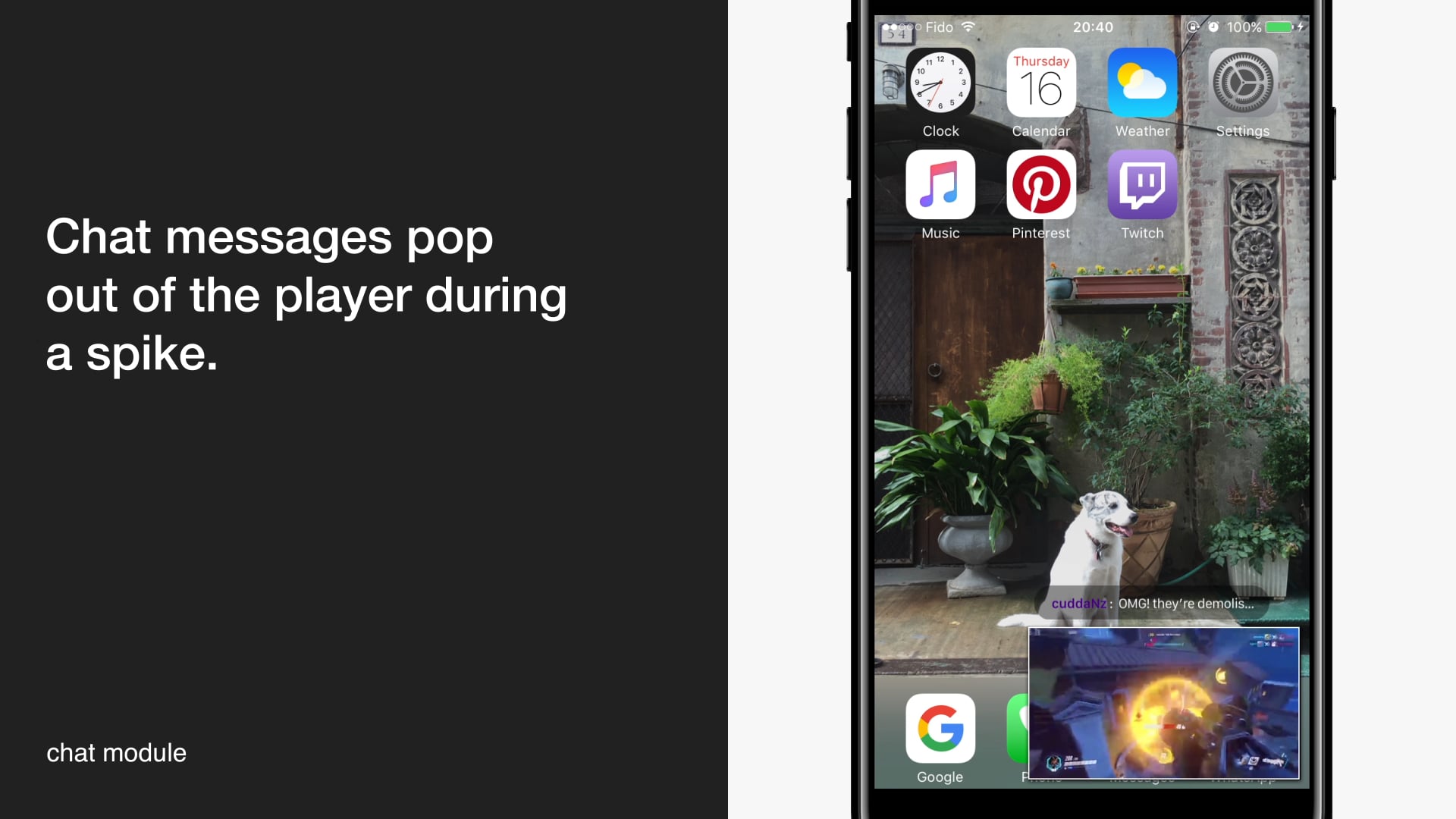 Chat Indicator - Popping Out on Vimeo