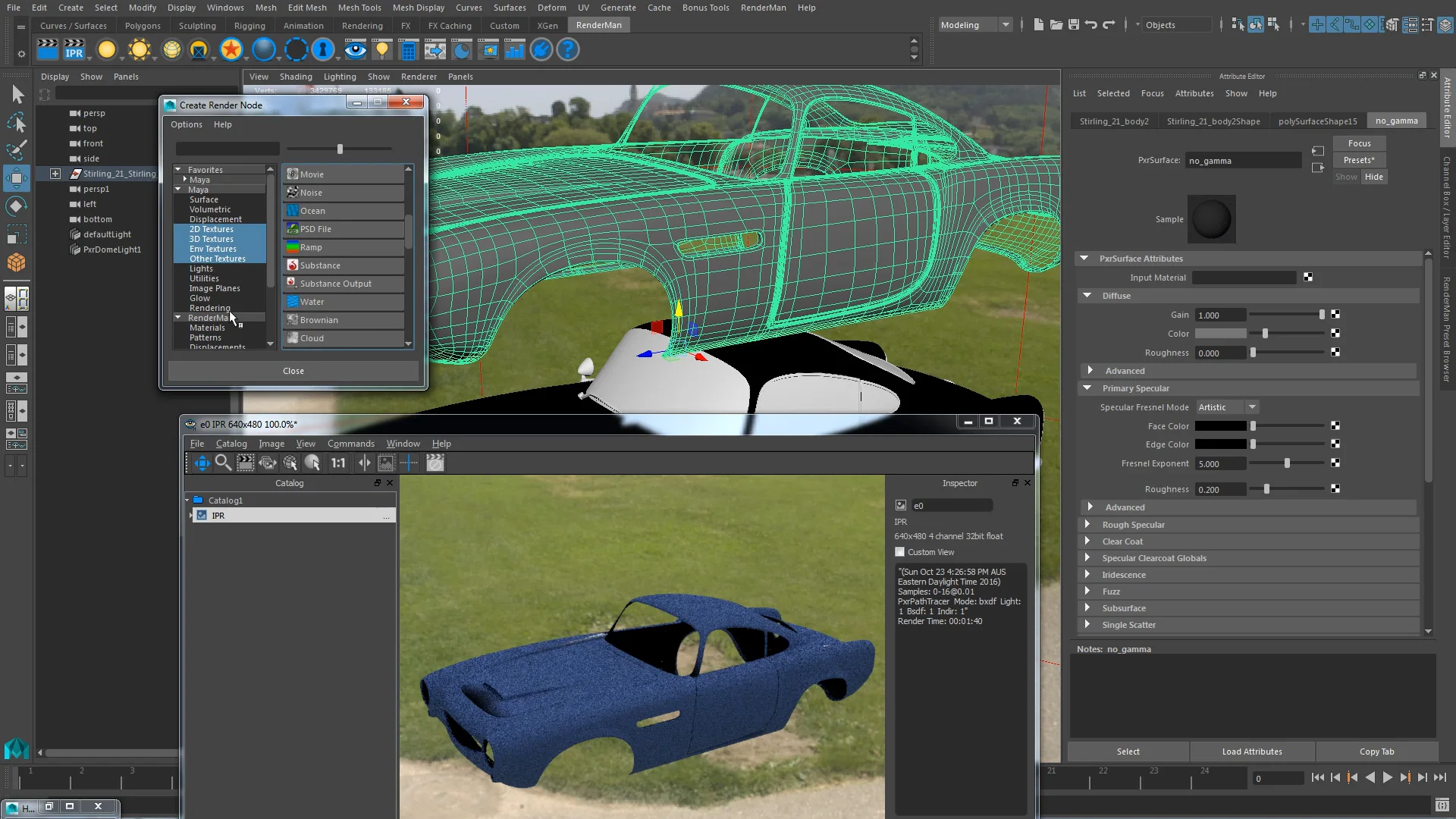 RenderMan 21: Shaders 1 Color