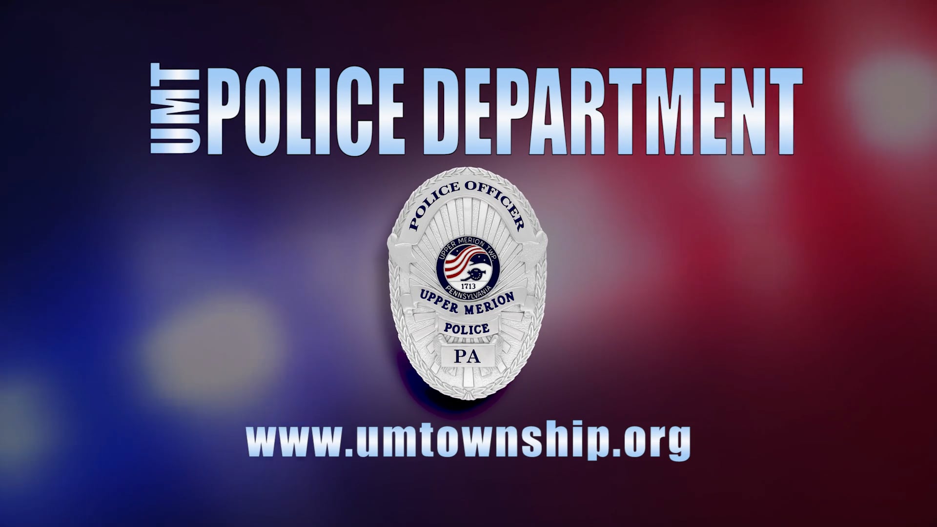 2017 Upper Merion Township Police Recruitment on Vimeo