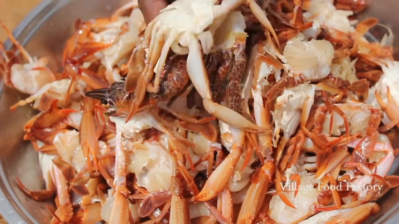 CRAB Rain!!!! _ Using 500 CRABS _ Prepared by my Daddy on Vimeo