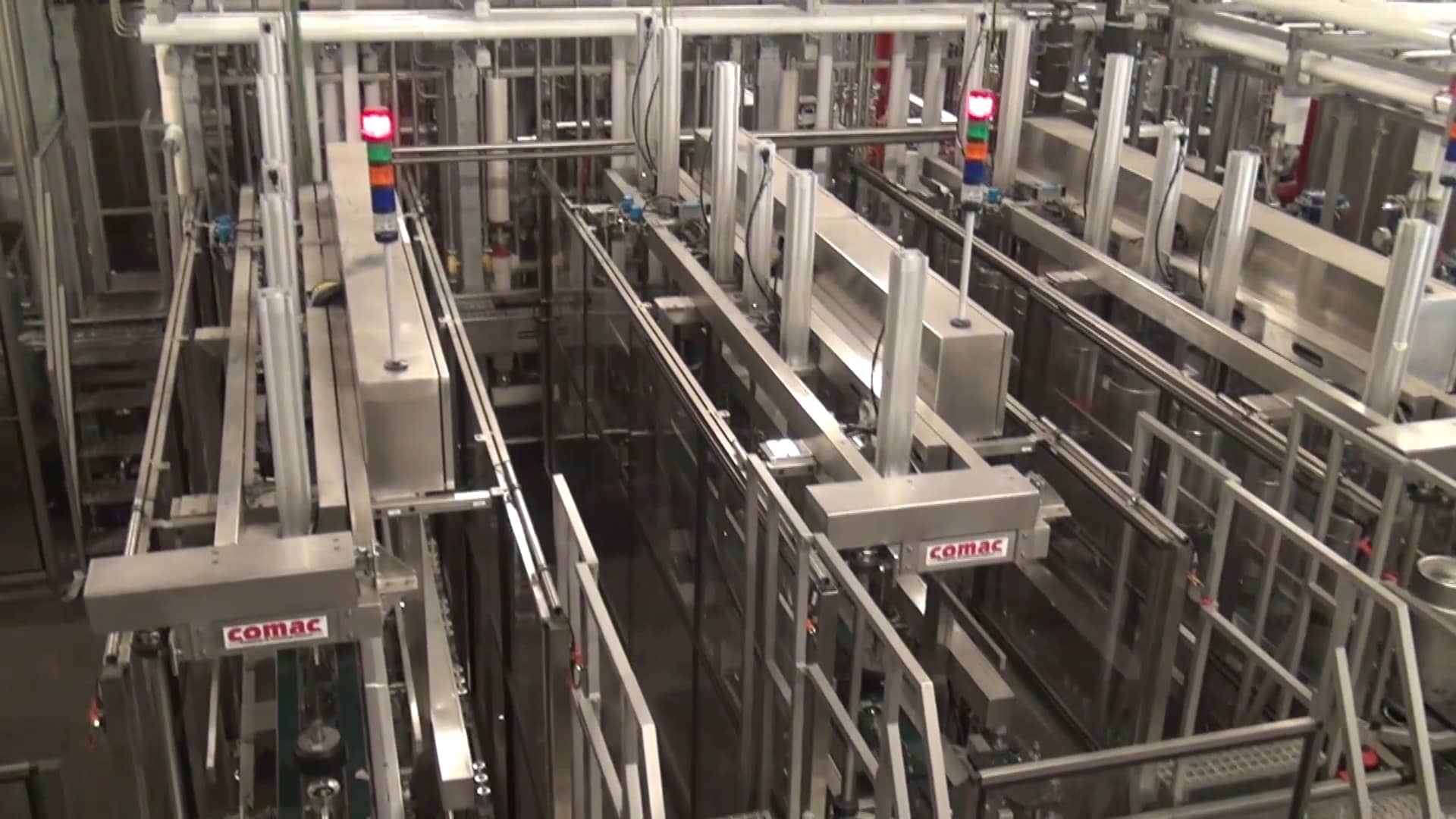A Comac complete keg line, standard type, installed at Miller Coors ...